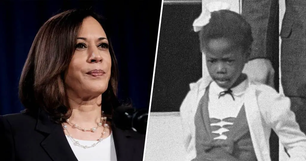Kamala Harris Al Posto Della Ruby Bridges Di Norman Rockwell